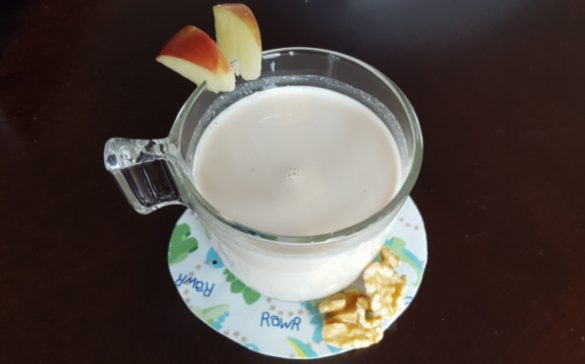 Apple Spiced Walnut Milk Recipe - SoCal Mommy Life