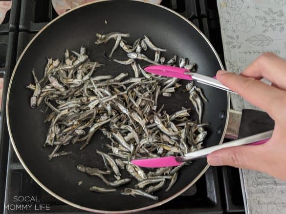 Stir-Fried Anchovy - SoCal Mommy Life