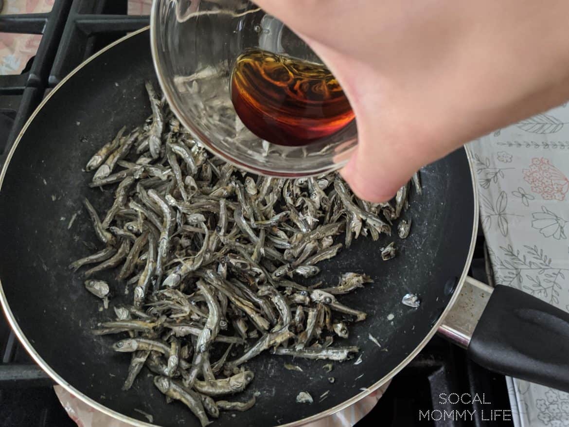 Stir-Fried Anchovy - SoCal Mommy Life