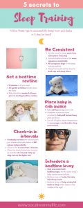 5 Proven Tips to Get Your Baby Sleep Trained Fast - SoCal Mommy Life