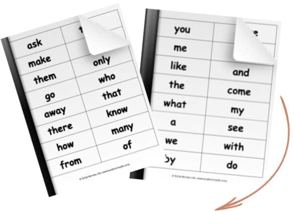 How to teach sight words at home to create fluent readers - SoCal Mommy ...